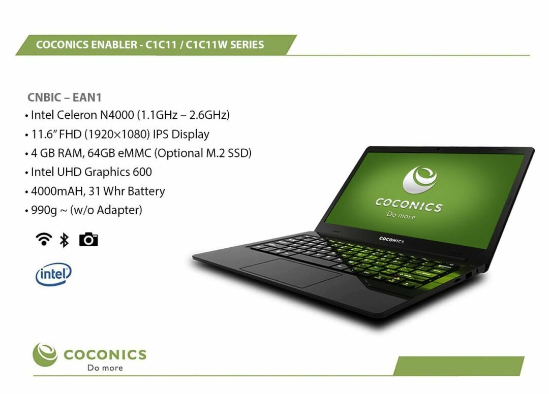 Coconics Enabler Review – Make in India Laptop under 15K C1C11 W