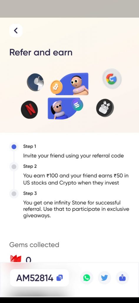 Stack referral code for ₹100 bonus investment app - TechBuy.in
