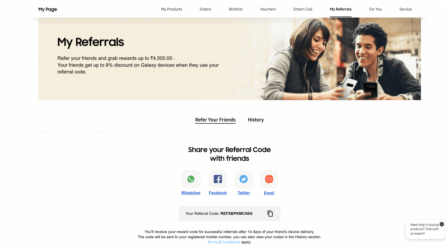 [150+ coupons] Samsung Referral Code for extra ₹5000 OFF 2025 - TechBuy.in