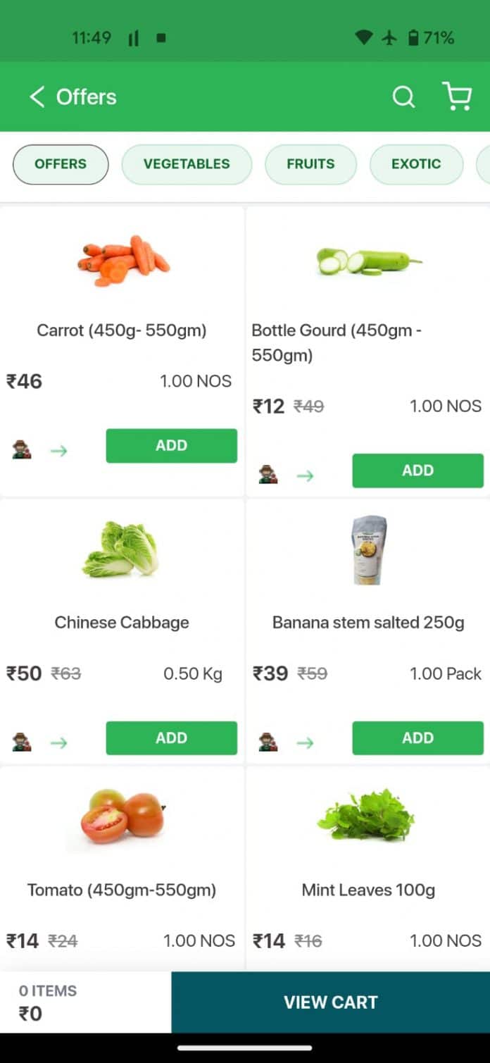 Farmers Fresh Zone Referral Code (Farmers FZ) for ₹150 Credit - TechBuy.in