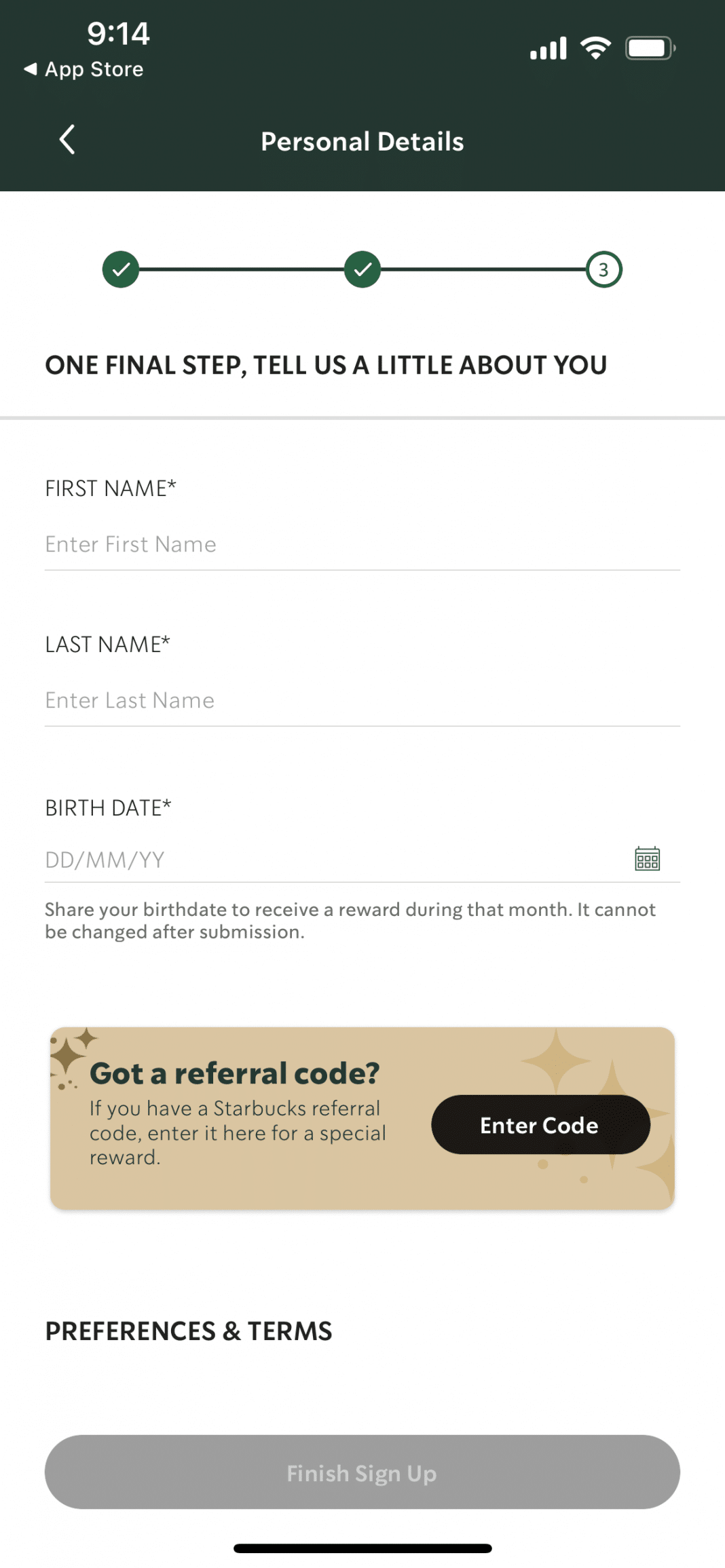 Starbucks Referral Code for Special Reward 2025 - TechBuy.in