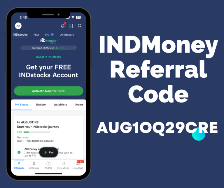 INDmoney Referral Code: Earn ₹500 Cashback from Credit Card Bill ...